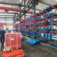 China Heavy Duty Cantilever Racks 100KG-1000KG Per Layer Load Capacity Cantilever Rack Warehouse Storage Racks for sale