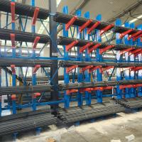 China Customized Cantilever Rack  Industrial  Warehouse  Rack  Cable Tube Factory Metal Pipe Cantilever Rack for sale