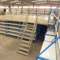 China Multi-Level Design Mezzanine Rack Loft Platform Structural Steel Mezzanine Warehouse Rack Factory Direct Sale for sale