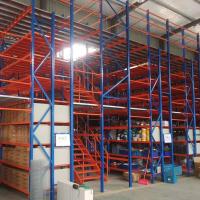 China Customized Warehouse Shelving Racks Heavy-Duty Mezzanine Rack Multi-Level Warehouse Storage for sale