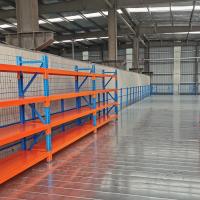 China Heavy Duty Mezzanine Rack with 300-1000kg Load Capacity and  Customizable Warehouse Storage for sale