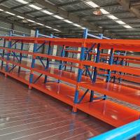 China Customized Loft Platform Structural Steel Mezzanine Industrial Racking Heavy Duty Mezzanine Rack for sale