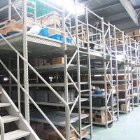 China Customized Multi-Lever Shelves Mezzanine Industrial Racking Warehouse Storage Racks for sale