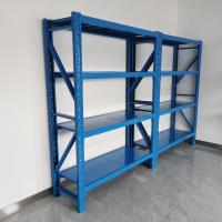 China Adjustable Height 300kg/layer Capacity Boltless Design Warehouse Storage Rack Industrial Shelving for sale