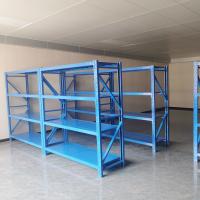 China Adjustable Height 300kg/layer Capacity Boltless Design Warehouse Storage Rack Industrial Shelving for sale