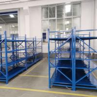China Adjustable Height Boltless Warehouse Rack With 500kg/layer Capacity Industrial Shelving for sale