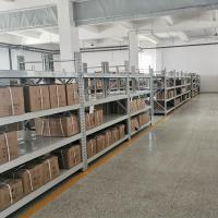 China Adjustable Height 500kg/layer Capacity Boltless Metal Shelving Industrial Warehouse Storage Rack for sale