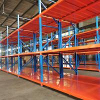 China Customizable Steel Metal Shelving With Adjustable Height For Warehouse Storage Factory Shelf for sale