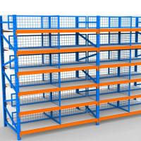 China Customizable Metal Boltless Shelf And Racks Medium Duty Metal Rack Shelf Multi-Level Storage Rack for sale