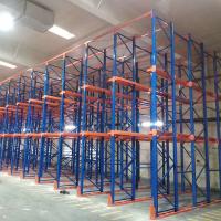 China Customized Warehouse Storage Racks Forklift Accessible Drive In Rack With High Space Utilization for sale