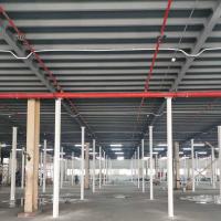 China Customized  Steel Structure Platform  Warehouse Storage Platform Mezzanine Rack Storage Holders Racks for sale
