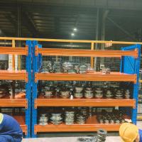 China Adjustable Warehouse Storage Racks Boltless Metal Shelving Industrial Warehouse Storage Racks for sale