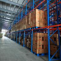China Heavy Duty Metal Pallet Rack With Crossbeam Style And Flexible Combination For  Warehouse Storage for sale