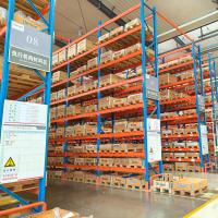 China Adjustable Height Warehouse Storage Racks With 5000kg Load Capacity Pallet Rack Shelving for sale