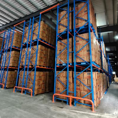 China Heavy-Duty Storage Adjustable Height Forklift Accessible Warehouse Pallet Rack Beam Racking for sale