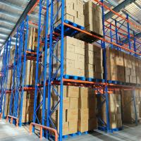 China Customized 5 Shelf Storage Rack Heavy Duty Pallet Racking Storage Racking System for sale