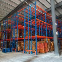 China Customized 5 Shelf Storage Rack Heavy Duty Pallet Racking Storage Racking System for sale
