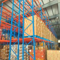 China Heavy Duty Assembled   Warehouse Pallet Rack  Store Shelf  Large Capacity Selective Racking for sale