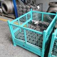 China Metal Pallet Crate Metal Storage Cage Stackable Pallet Cage Manufacturing Companies OEM for sale