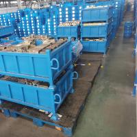 China Open Closed And Folding Design Metal Turnover Box For Industrial And Logistics Use for sale