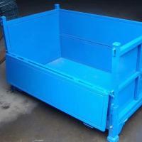 China Stackable Pallet Boxes Storage Pallet Box Metal Material Box  STorage Container Sale For for sale