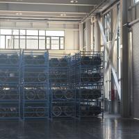 China Folding Wire Container Metal Mesh Storage Containers Metal Pellet Box Manufacturing Companies OEM for sale