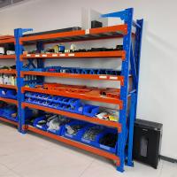 China Customized Adjustable Boltless Metal Shelf 5 Shelf Storage Rack Warehouse Racking For Sale for sale