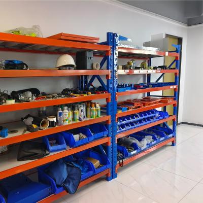 China Adjustable  Warehouse Storage Rack Boltless Rack Metal Shelving Shelf Factory for sale