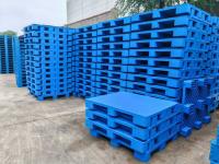 China Customized HDPE PLASTIC PALLET Modified Copolymer Polypropylene Tray 1200*1000*165 for sale