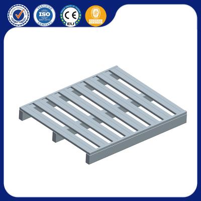 China Warehouse Steel Pallets Galvanized Mild Metal Storage Pallets 1000x800 1000x1000 for sale