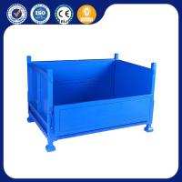 China Metal Pallet Crate Metal Storage Cage Stackable Pallet Cage Manufacturing Companies OEM for sale