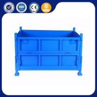 China Wholesale Industrial Container Collapsible Pallet Box Warehouse Storage Cage For Sale for sale