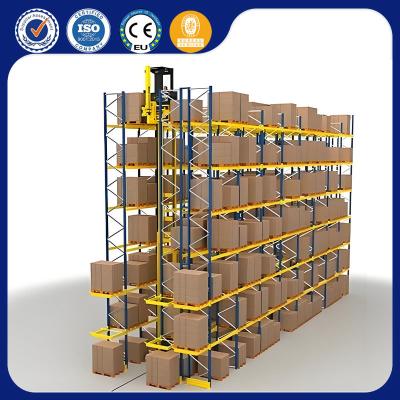 China Power Coating Customized Very Narrow Aisle Pallet Racking  Vna Warehouse Racking for sale
