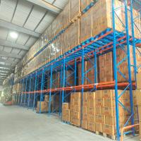 China Heavy Duty Pallet Racks with 5000kg Load Capacity Adjustable Height and Forklift Accessible for Warehouse Storage for sale