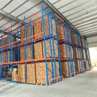 China Heavy Duty Pallet Rack With 500KG-4000kg Load Capacity Adjustable Height  Accessible For Industrial Warehouse Storage for sale