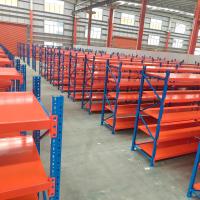 China Adjustable Height Boltless Warehouse Rack With 500kg/layer Capacity Industrial Shelving for sale