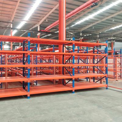 China Medium Duty Shelving Racks with 150kg-500kg Load Capacity and Adjustable Shelves for Warehouse Storage for sale