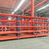 China Medium Duty Shelving With Adjustable Shelves 100KG- 500kg/layer Capacity And Boltless Design For Warehouse Storage for sale