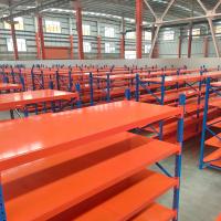 China Medium Duty Shelving With Adjustable Shelves 100KG- 500kg/layer Capacity And Boltless Design For Warehouse Storage for sale