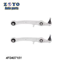 China OE NO. 4F0407151 Aluminium Front Adjustable Lower Control Arm for Audi A6 C6 2004-2008 for sale