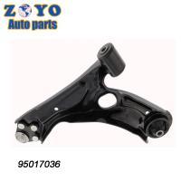 China Chevrolet Aveo Lower Control Arm with Nature Rubber Bushing and Black E-Coating for sale