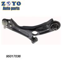 China Chevrolet Aveo Lower Control Arm with Nature Rubber Bushing and Black E-Coating for sale