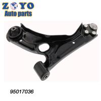 China Chevrolet Aveo Lower Control Arm with Nature Rubber Bushing and Black E-Coating for sale