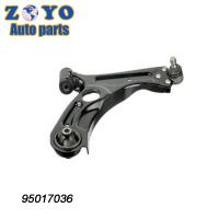 China Chevrolet Aveo Lower Control Arm with Nature Rubber Bushing and Black E-Coating for sale