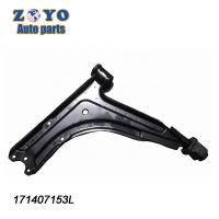 China VW Golf7 Front Lower Control Arm Adjustable Stamped and Coated in Black E-coating for sale