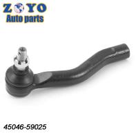 China Front Axle Right Outer Tie Rod End for TOYOTA ECHO 2000-2005 Black Steel Standard T/T for sale