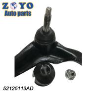 China RK621564 52125112AD 52125113AD Front Control Arms for Jeep Liberty TJ Ball Joint 40Cr for sale
