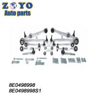 China Reference NO. 0731011 Zinc Plating Suspension Kits for Audi A4 A8 Lower Control Arms for sale