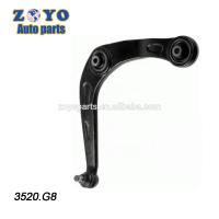 China Left Wishbone Control Arm for Peugeot 206 3520.G8 524-409 and Nature Rubber Bushing for sale