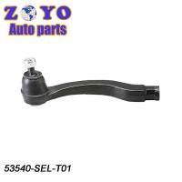China 53540-SEL-T01 Car Steering System Front Adjustable Auto Tie Rod End for Honda Jazz City 03-08 for sale